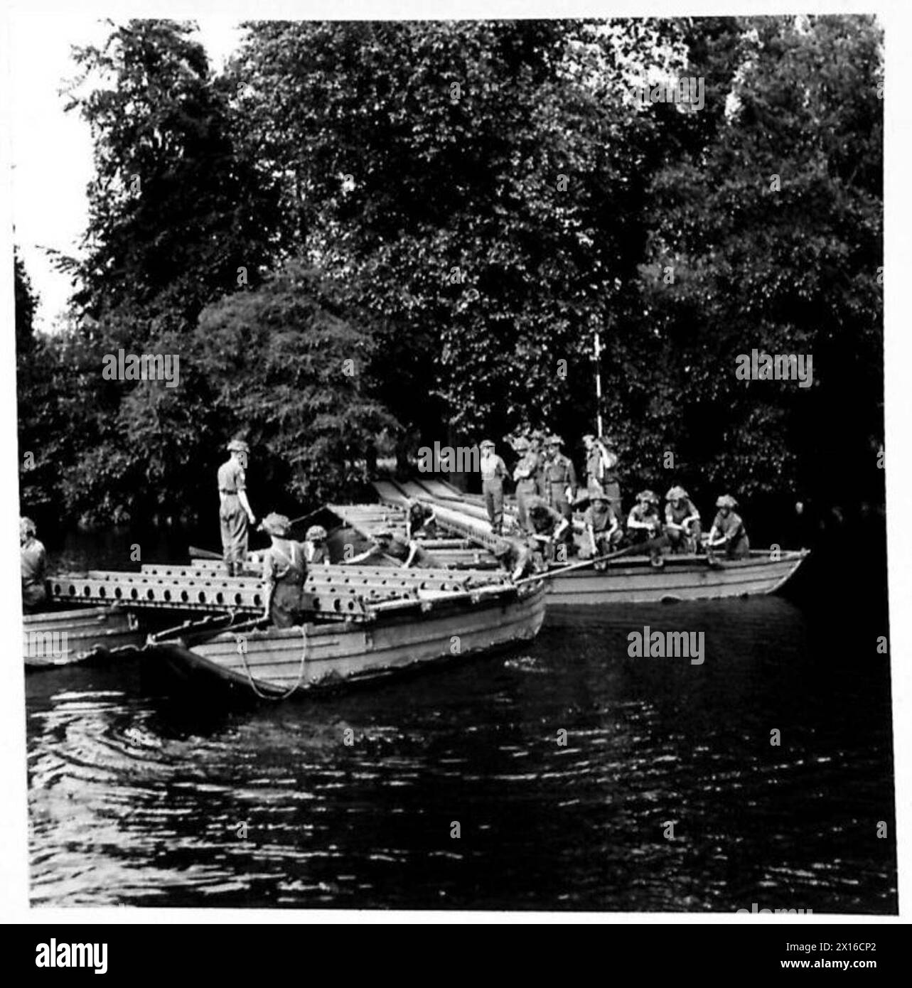 BRIDGING OPERATIONS - Photographs specially taken for instructional ...