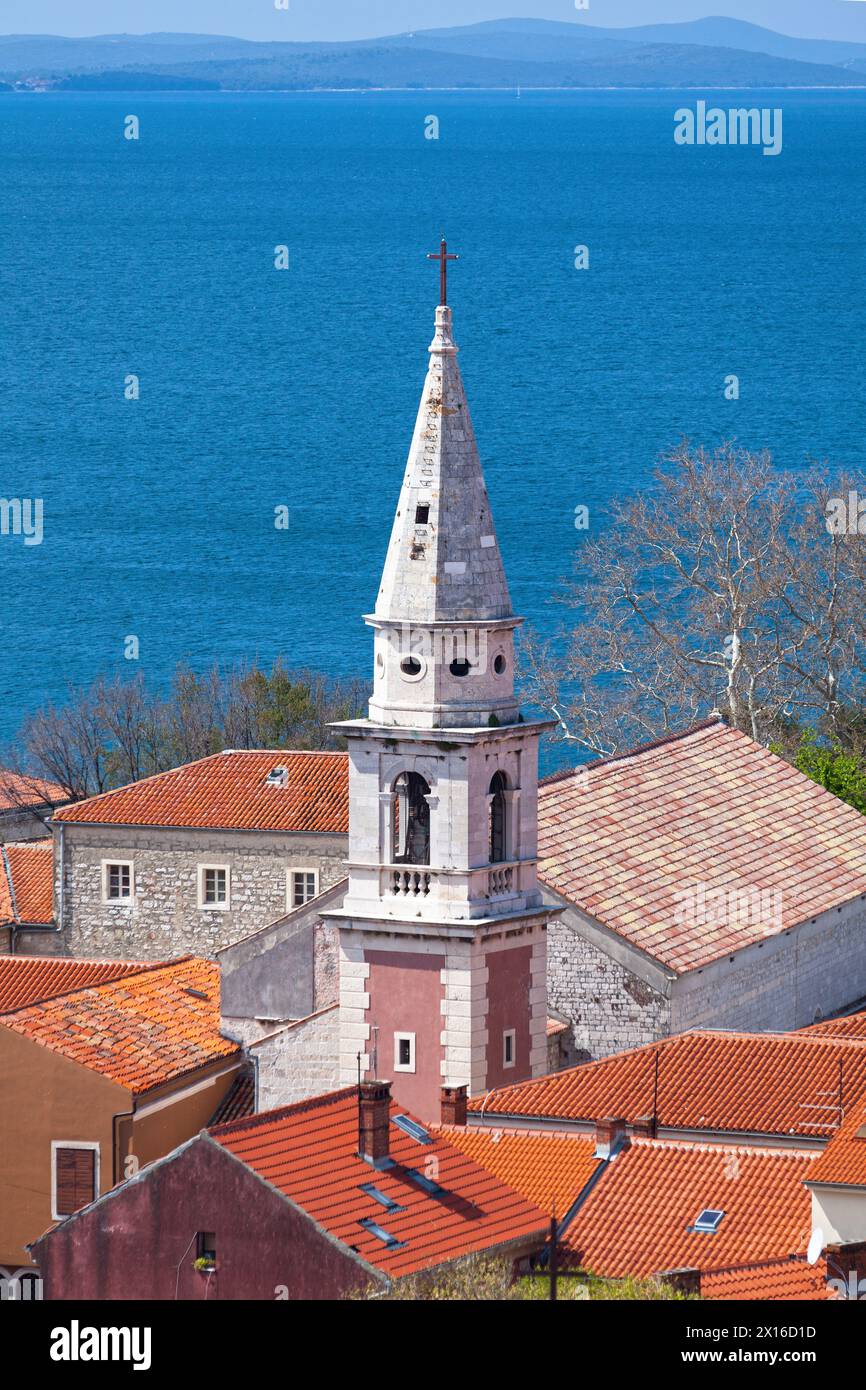 Bell tower of the St. Francis church and convent (Croatian: Convento di ...