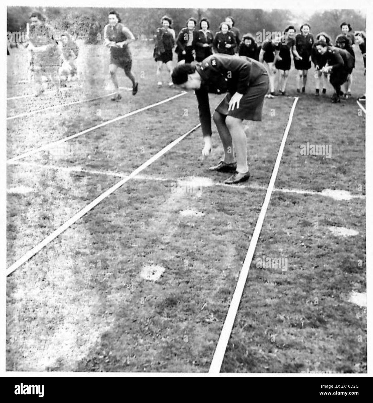 MILITANT ASSAULT AT ARMS AND SPORTS MEETING - ATS Potato Race. Some of ...