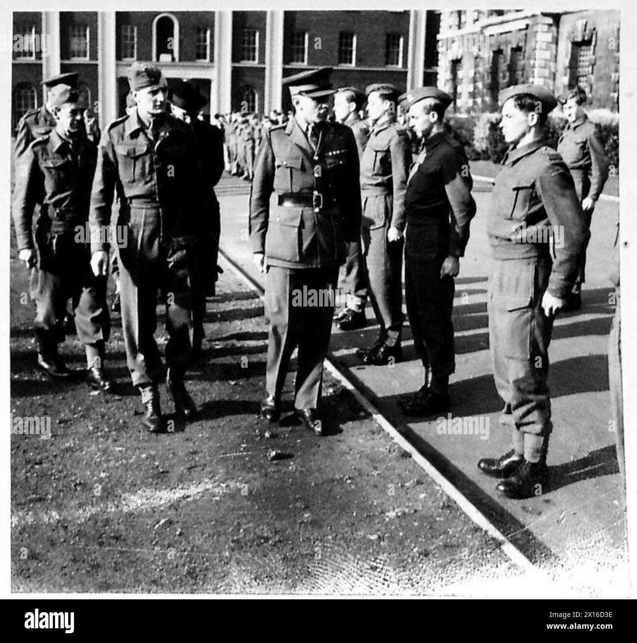 HOME GUARD DIRECTOR INSPECTS ARMY CADET FORCE - Major General Lord ...