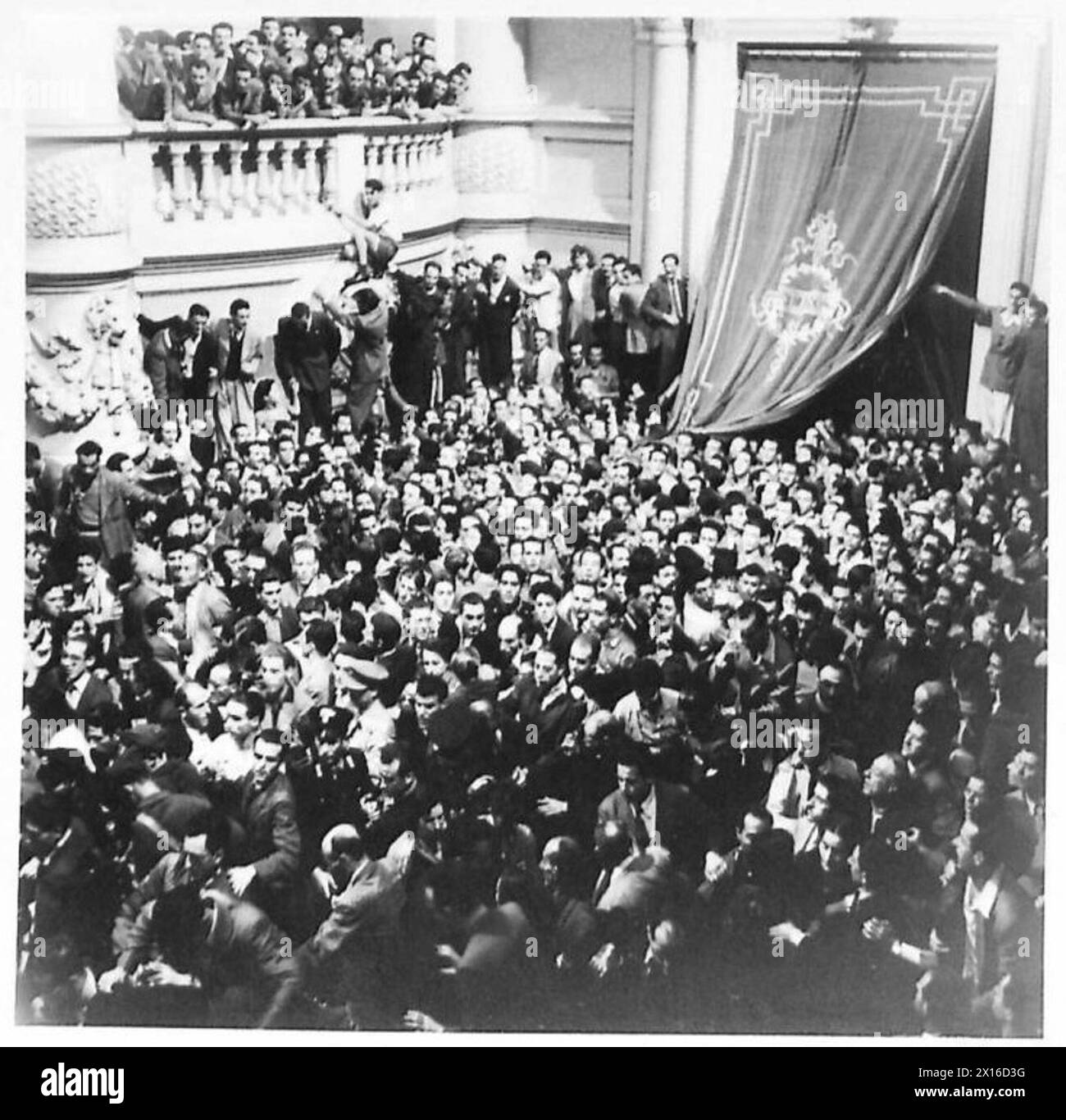 Police in crowd Cut Out Stock Images & Pictures - Alamy