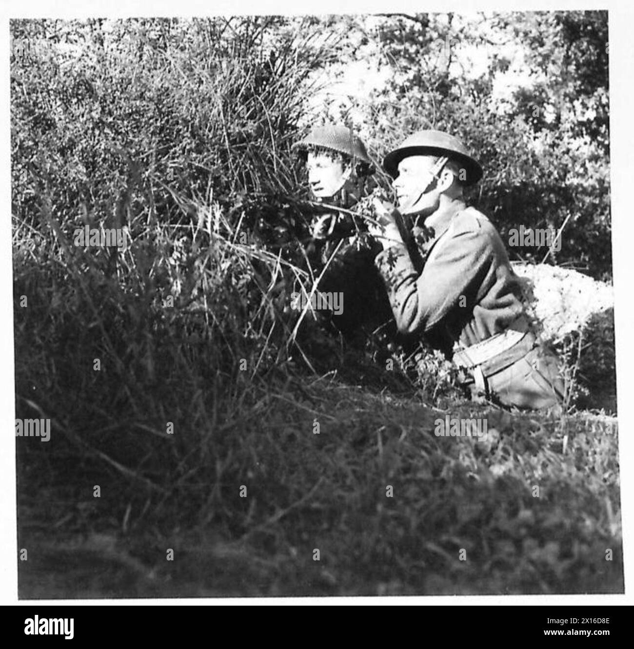 Vickers machine gun post Cut Out Stock Images & Pictures - Alamy