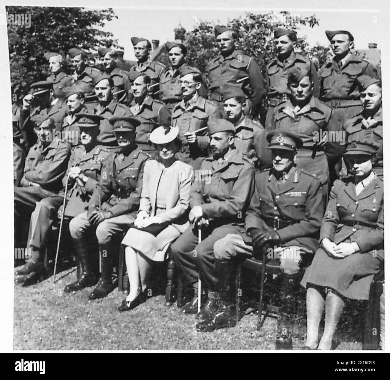 HRH THE DUCHESS OF GLOUCESTER INSPECTS TROOPS IN EASTERN COMMAND - HRH ...