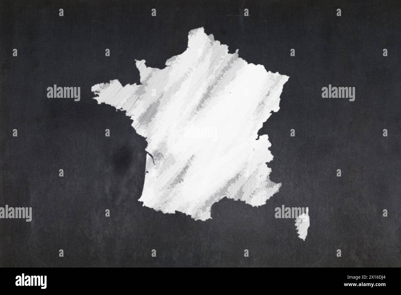 Chalk map of france hi-res stock photography and images - Alamy
