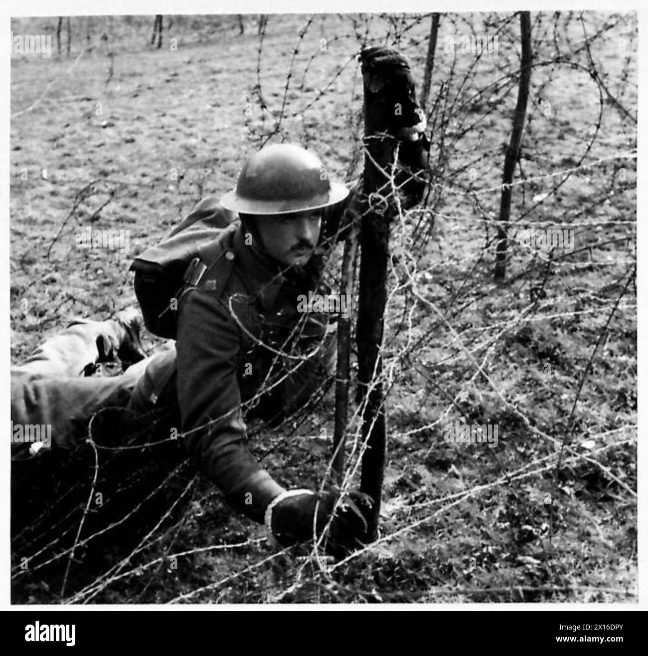 A NEW METHOD OF TACKLING BARBED WIRE OBSTRUCTIONS - 2nd Lieut. R.H ...