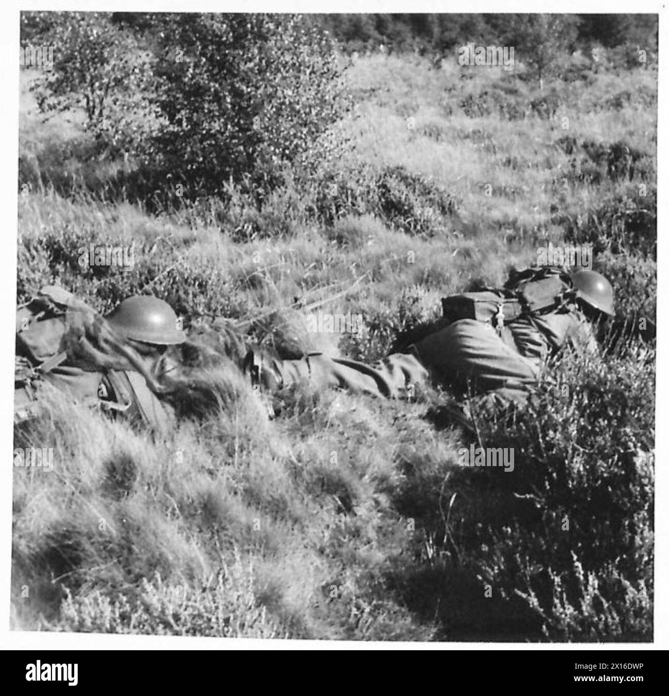 A BATTALION INTELLIGENCE SECTION - Men of the Intelligence Section ...