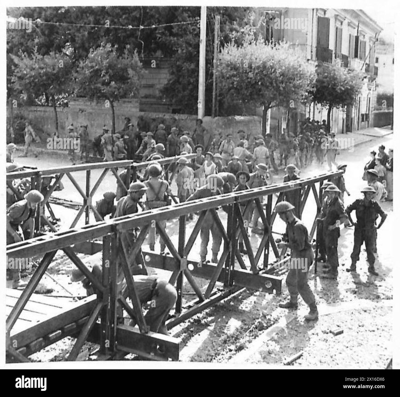 INVASION OF ITALY : FIFTH ARMY "BUILDERS & CONTRACTORS DEPARTMENT ...