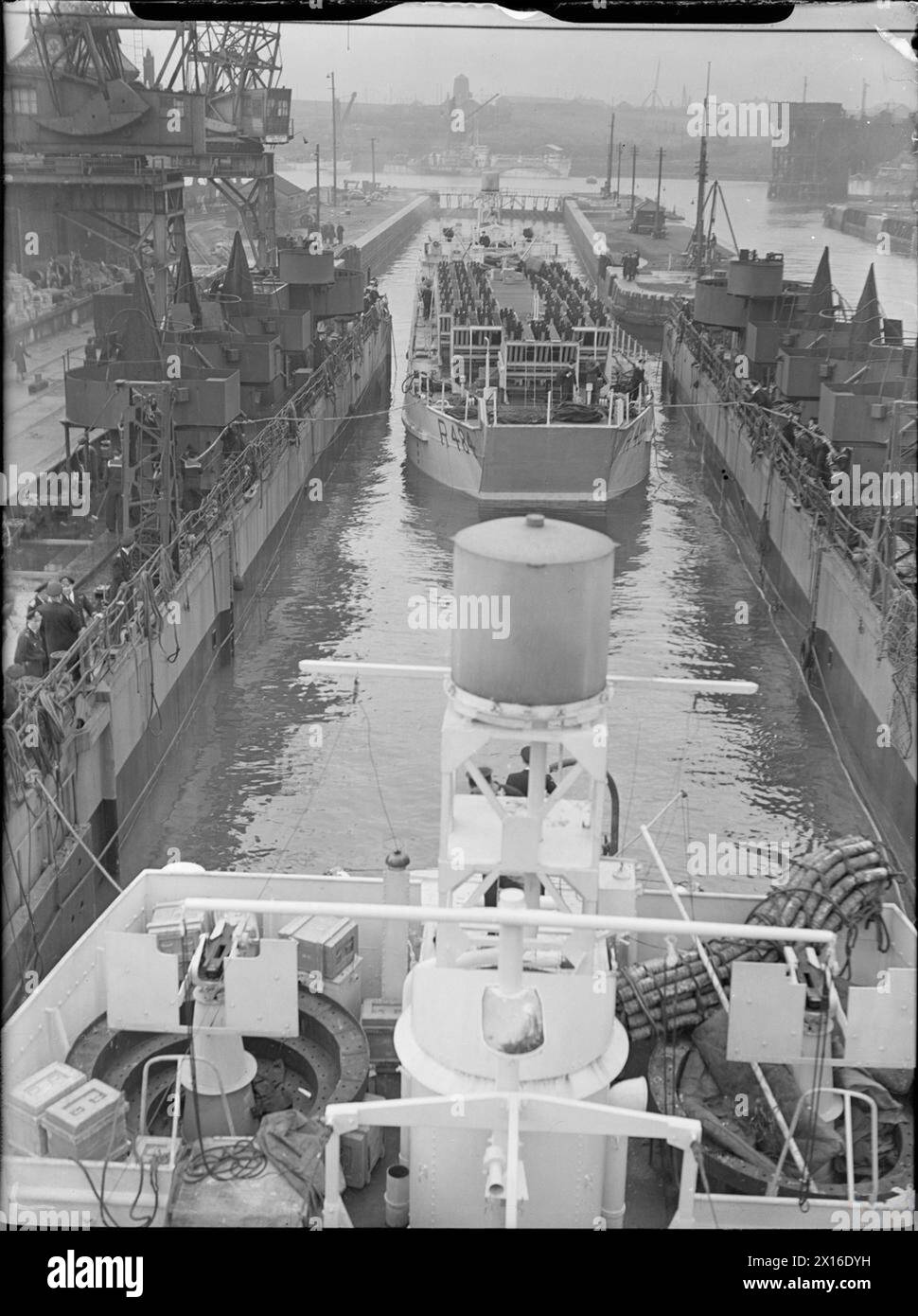 THE ROYAL NAVY DURING THE SECOND WORLD WAR - Landing Ship (Dock) HMS ...