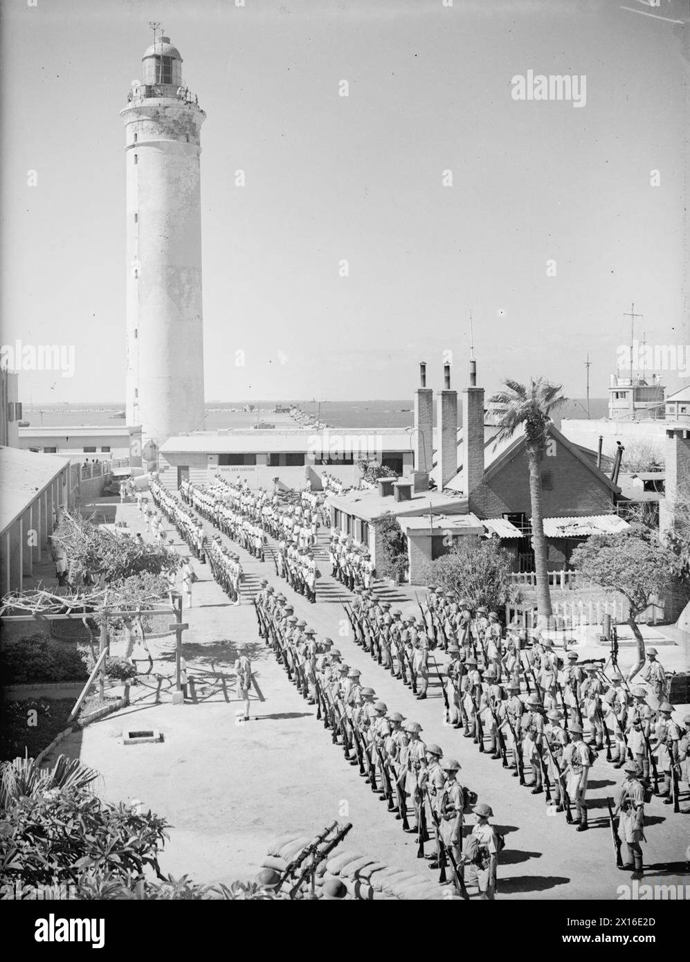 MEDITERRANEAN COMMANDER-IN-CHIEF INSPECTS RATINGS AT ALEXANDRIA. 19 ...