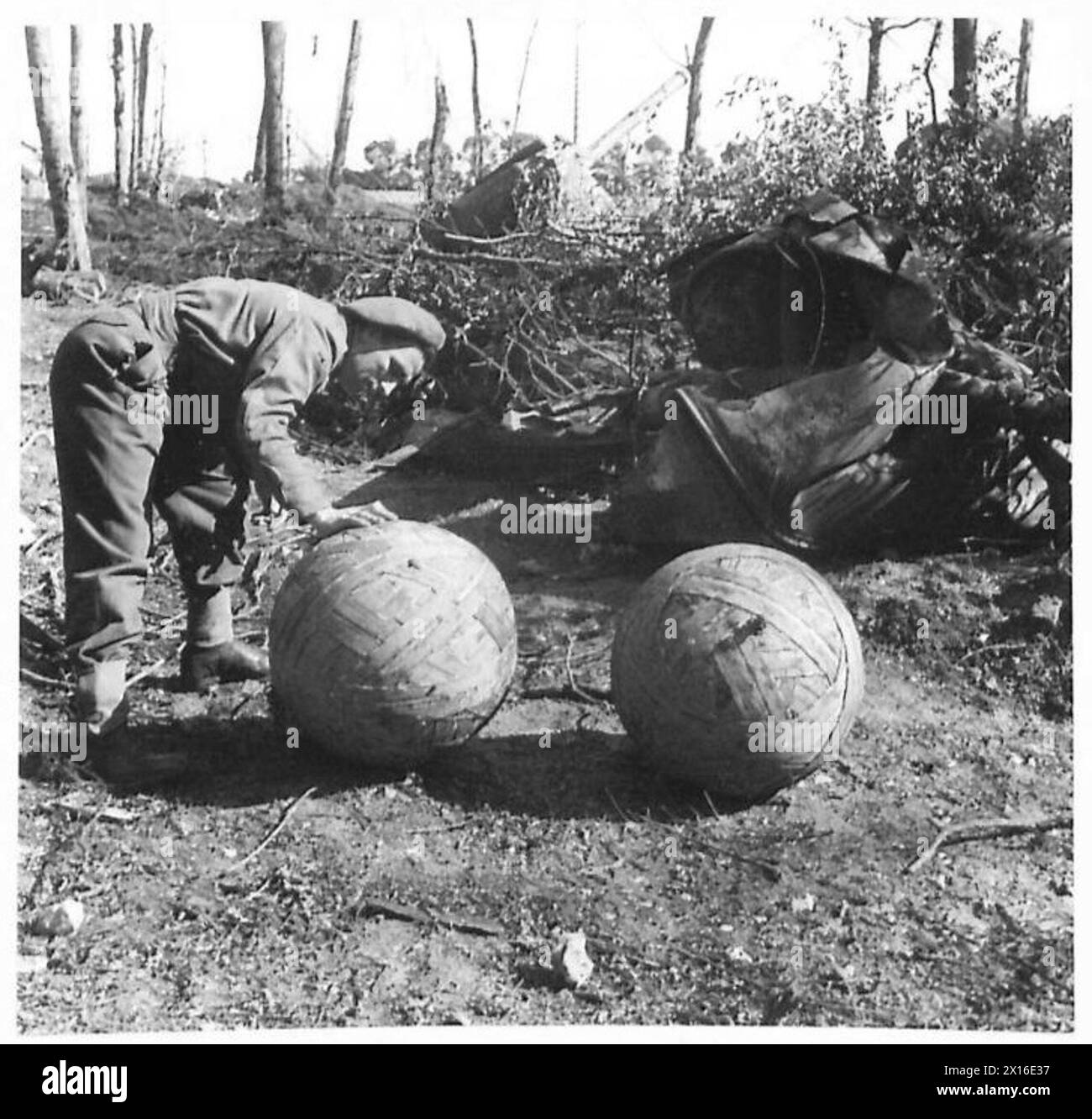 Explosive remnants war Black and White Stock Photos & Images - Alamy