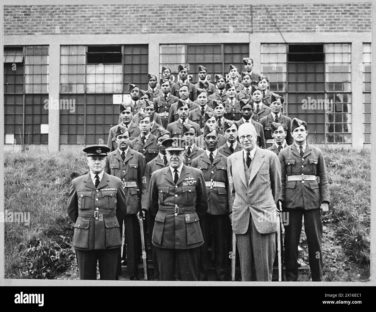 THE SECRETARY OF STATE FOR COLONIES ATTENDS PASSING-OUT PARADE OF WEST ...
