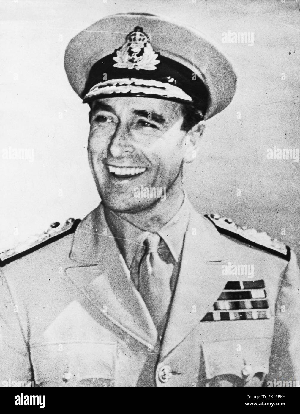 Admiral Lord Louis Mountbatten, Supreme Allied Commander South East ...
