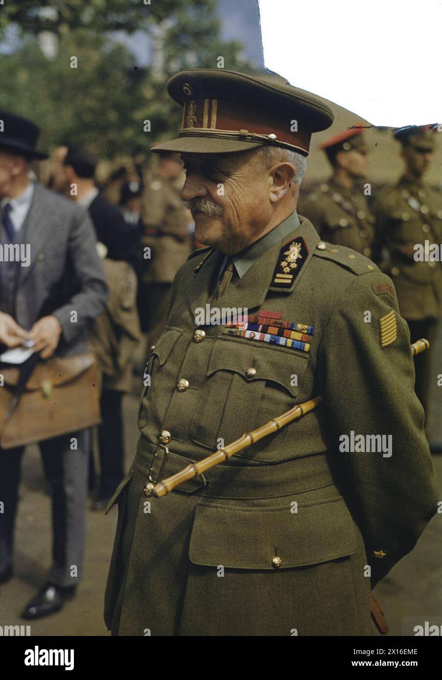 On 14 June 1943, a Belgian Army general participated in the United ...