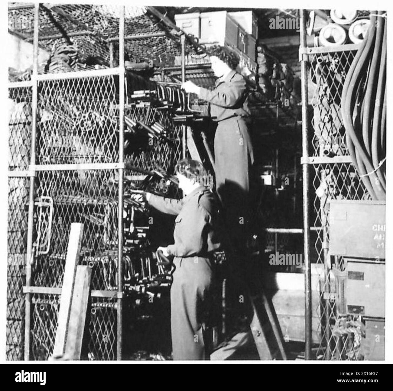 Army issued vehicles Black and White Stock Photos & Images - Alamy