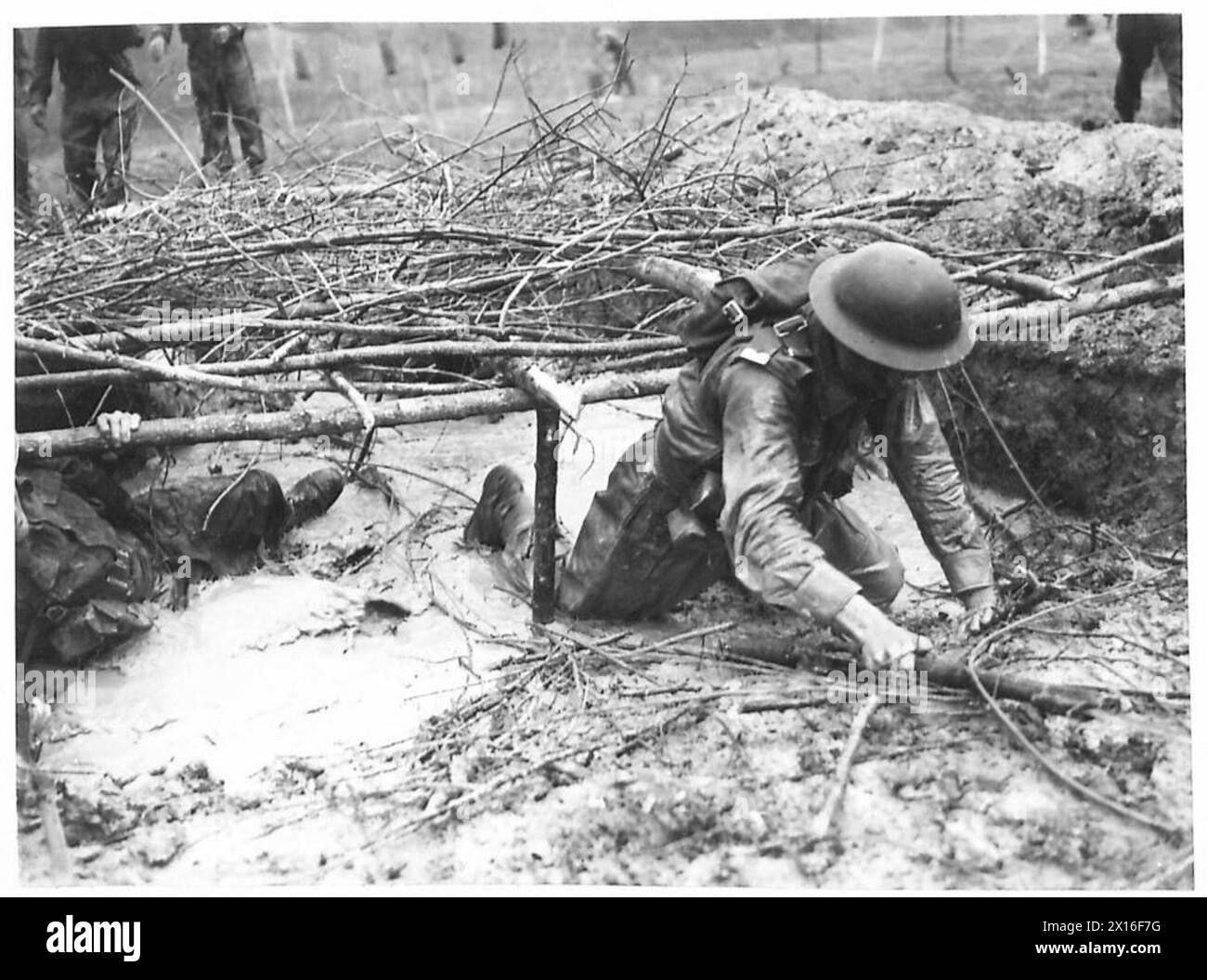Mud crawling Black and White Stock Photos & Images - Alamy