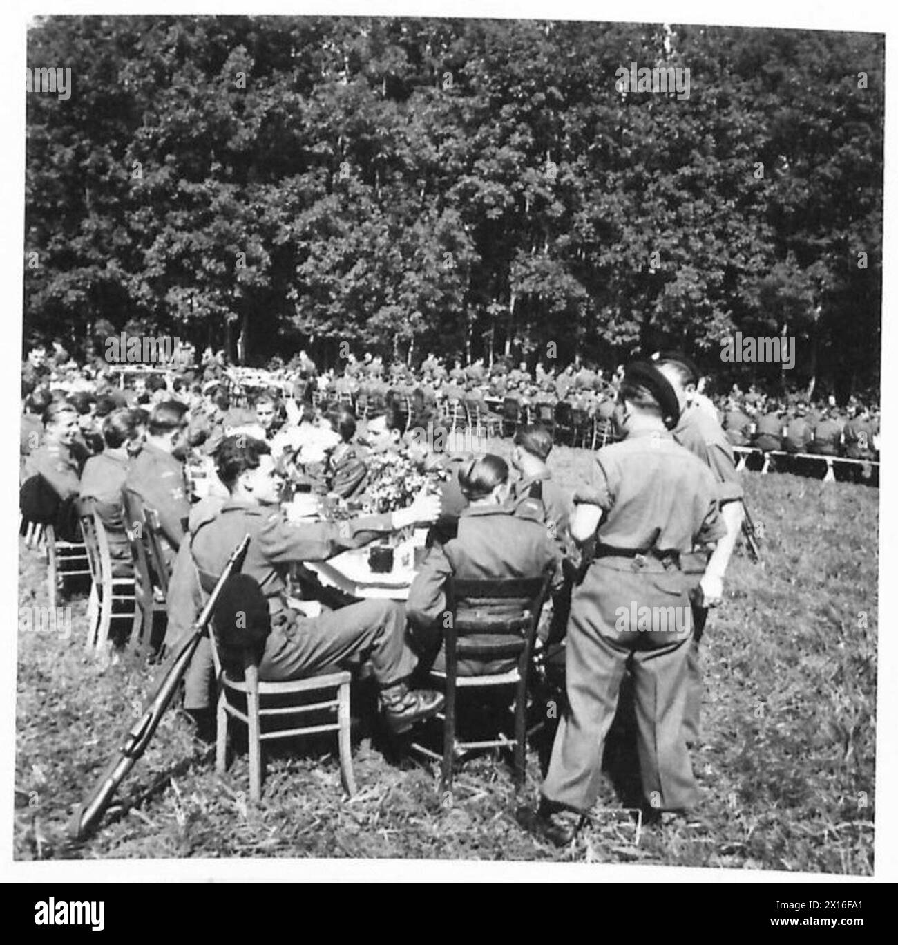 Soldier in 1st air Black and White Stock Photos & Images - Alamy