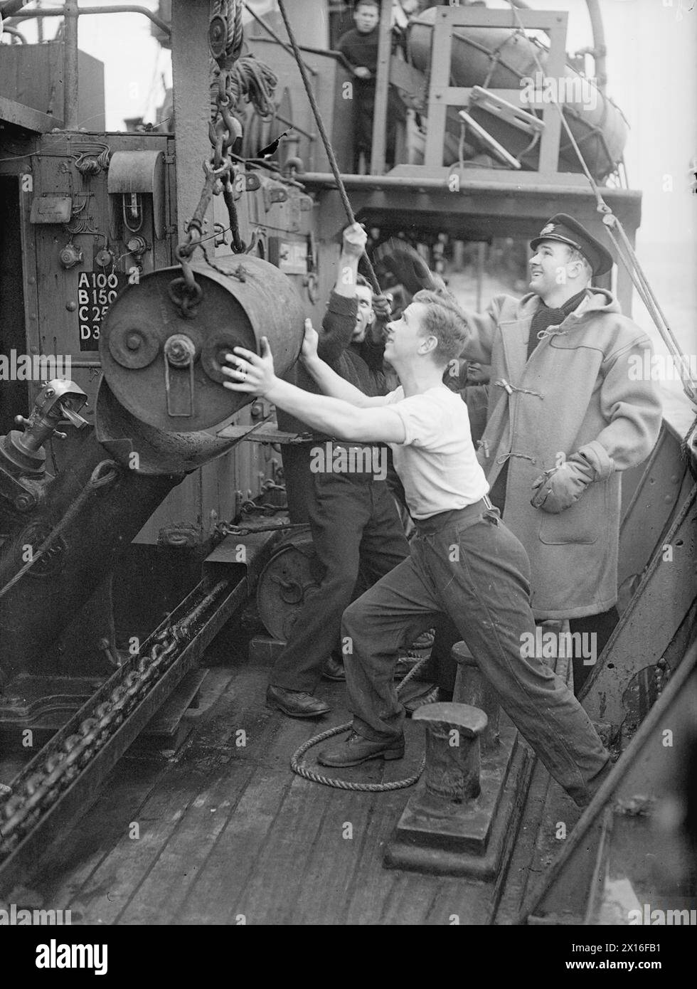 On 6 June 1943, aboard HMS Stella Pegasi at Scapa Flow, Royal Navy ...