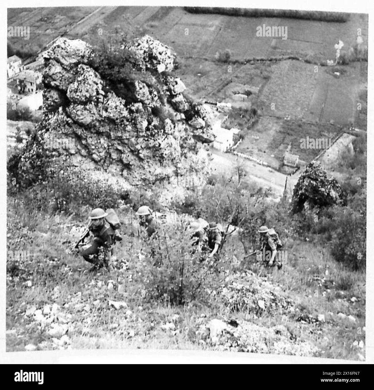 Ascent gully Black and White Stock Photos & Images - Alamy