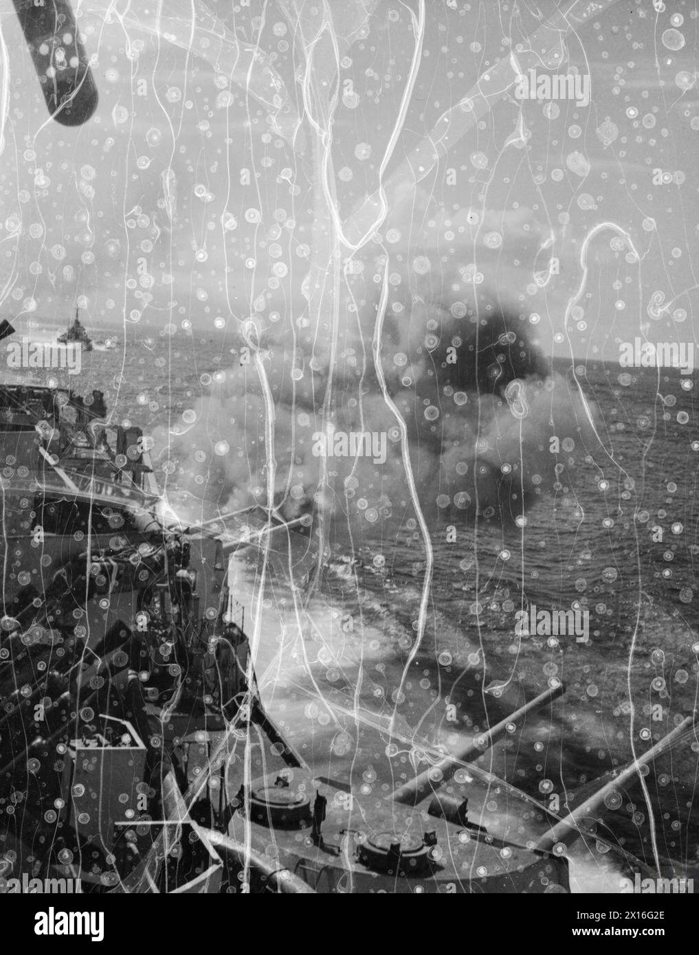In January 1945, HMS Howe, flagship of Admiral Bruce Fraser, C-in-C ...