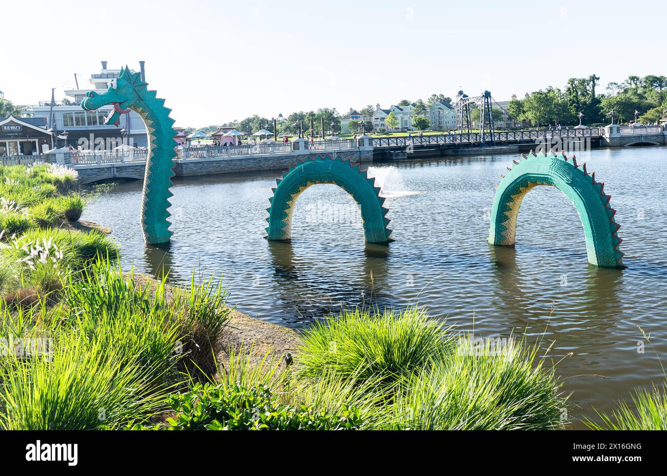 Orlando, Florida: Disney Springs Shopping Mall at Lake Buena Vista ...