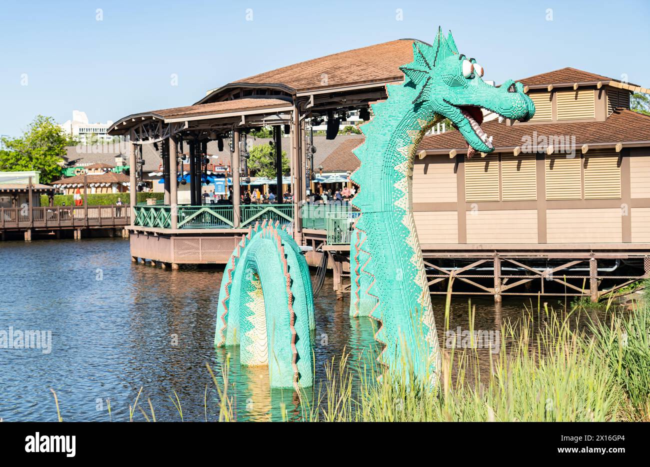 Orlando, Florida: Disney Springs Shopping Mall at Lake Buena Vista ...