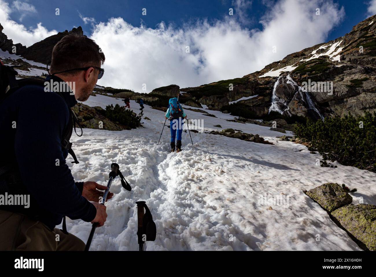 Mala Studena Valley in High Tatra mountain range (Vysoke Tatry) in ...