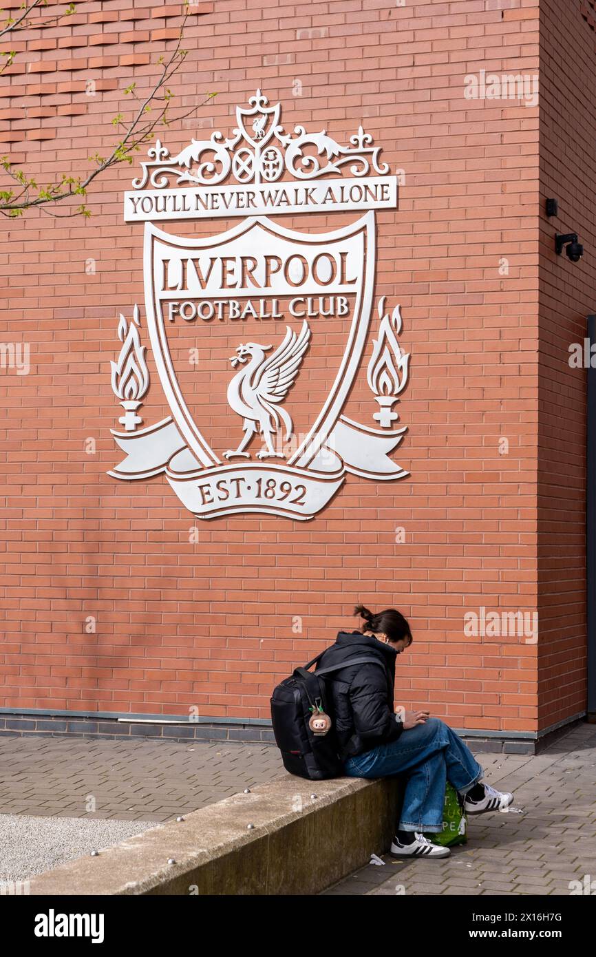Liverpool football club stadium hi-res stock photography and images - Alamy