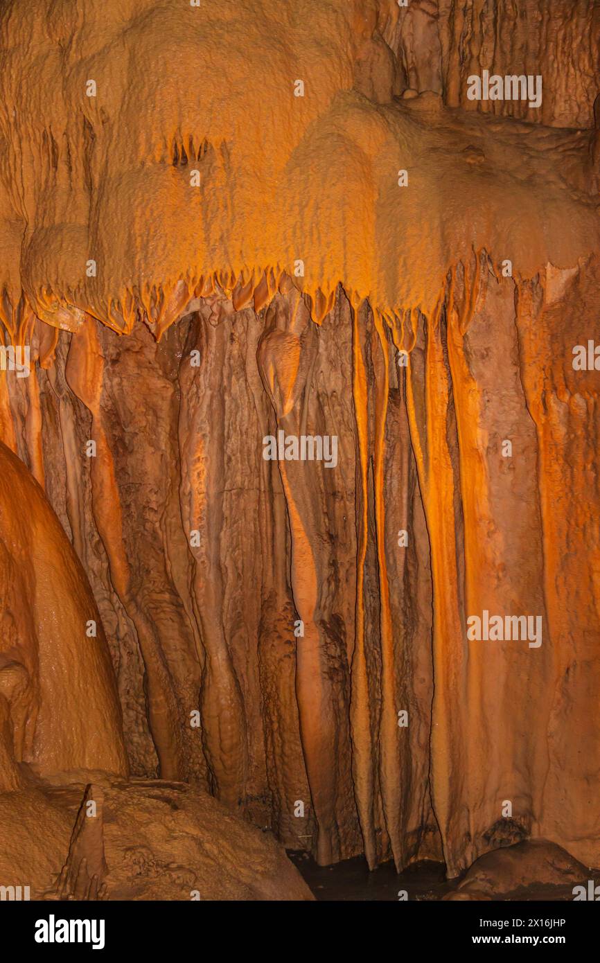 Natural Bridge Caverns in Central Texas near San Antonio Stock Photo ...