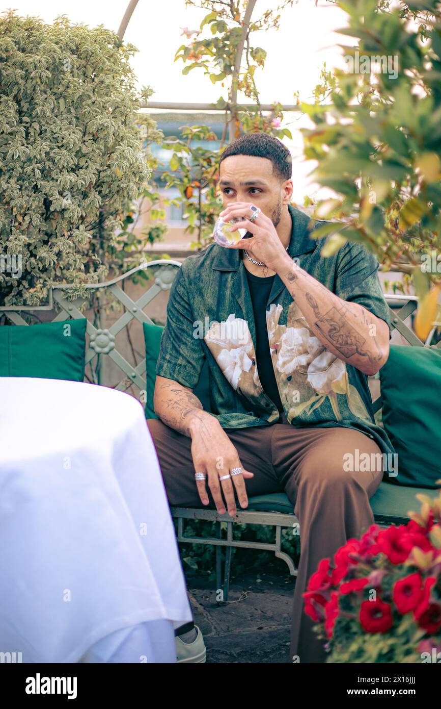 Ashley Banjo at the Dorchester Hotel, London 2023 Stock Photo - Alamy
