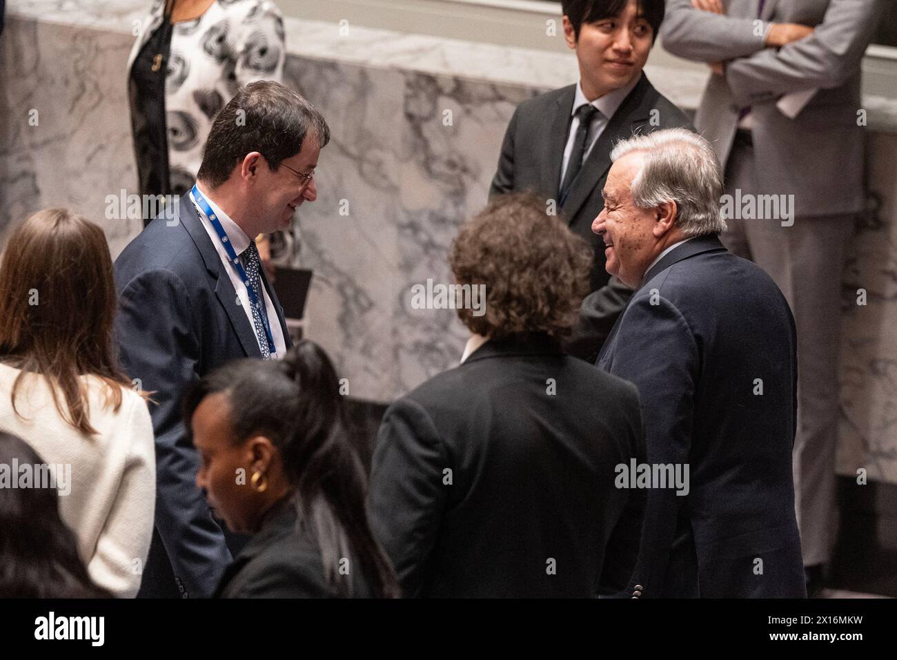 Ambassador Dmitry Polyansky and Secretary-General Antonio Guterres ...