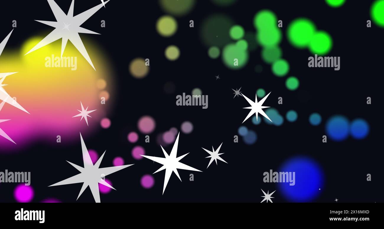 Black dots animation hi-res stock photography and images - Alamy