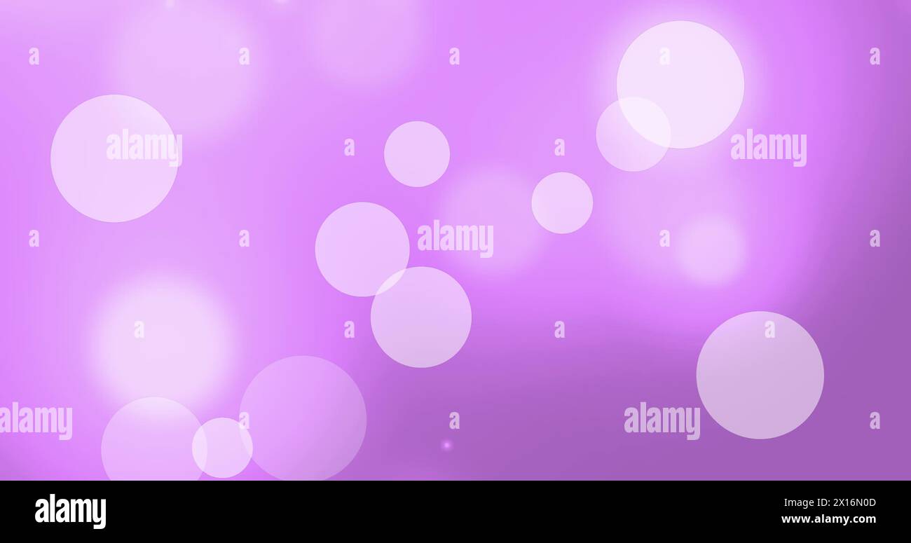 Image of dots over violet background Stock Photo - Alamy