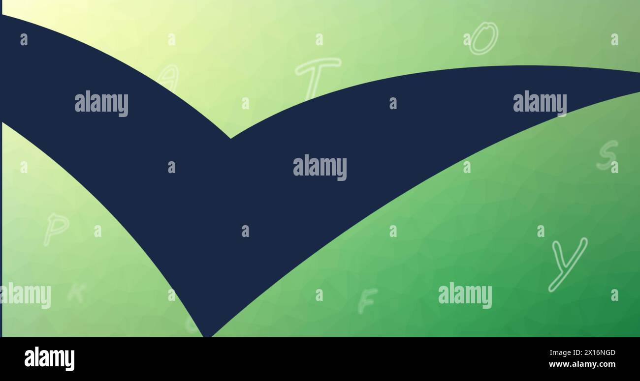 Animation letters moving over shapes hi-res stock photography and ...