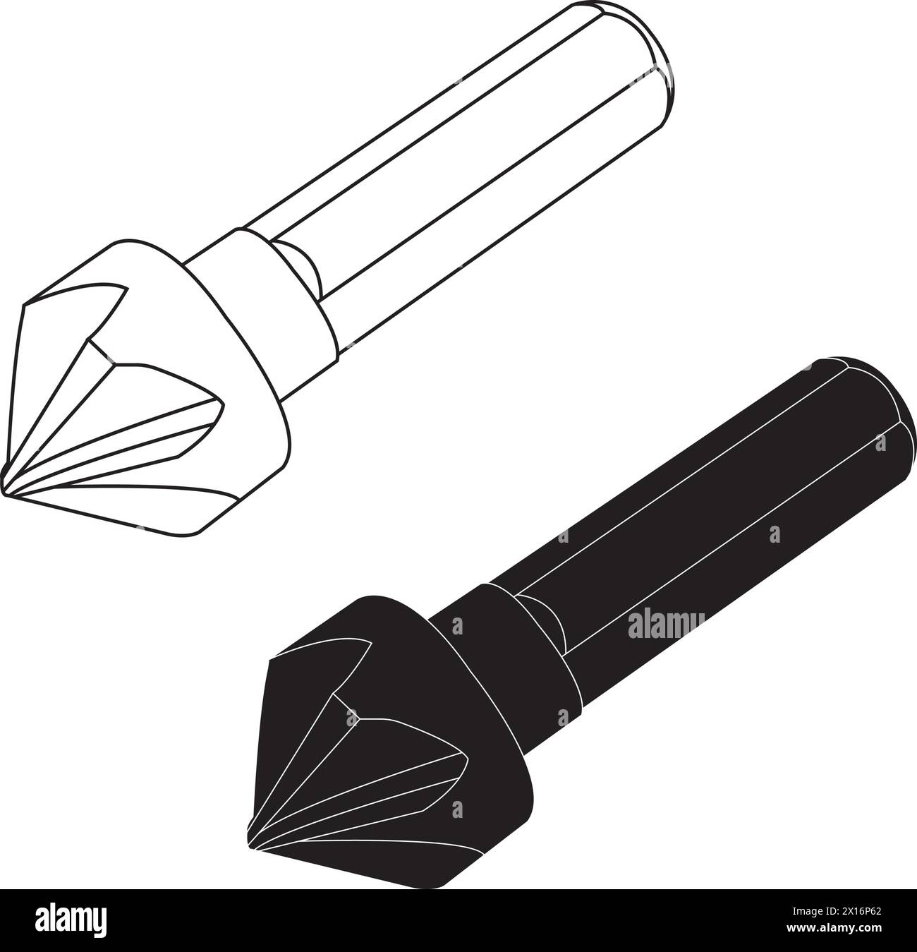 Drill bit icon vector illustration simple design Stock Vector Image ...
