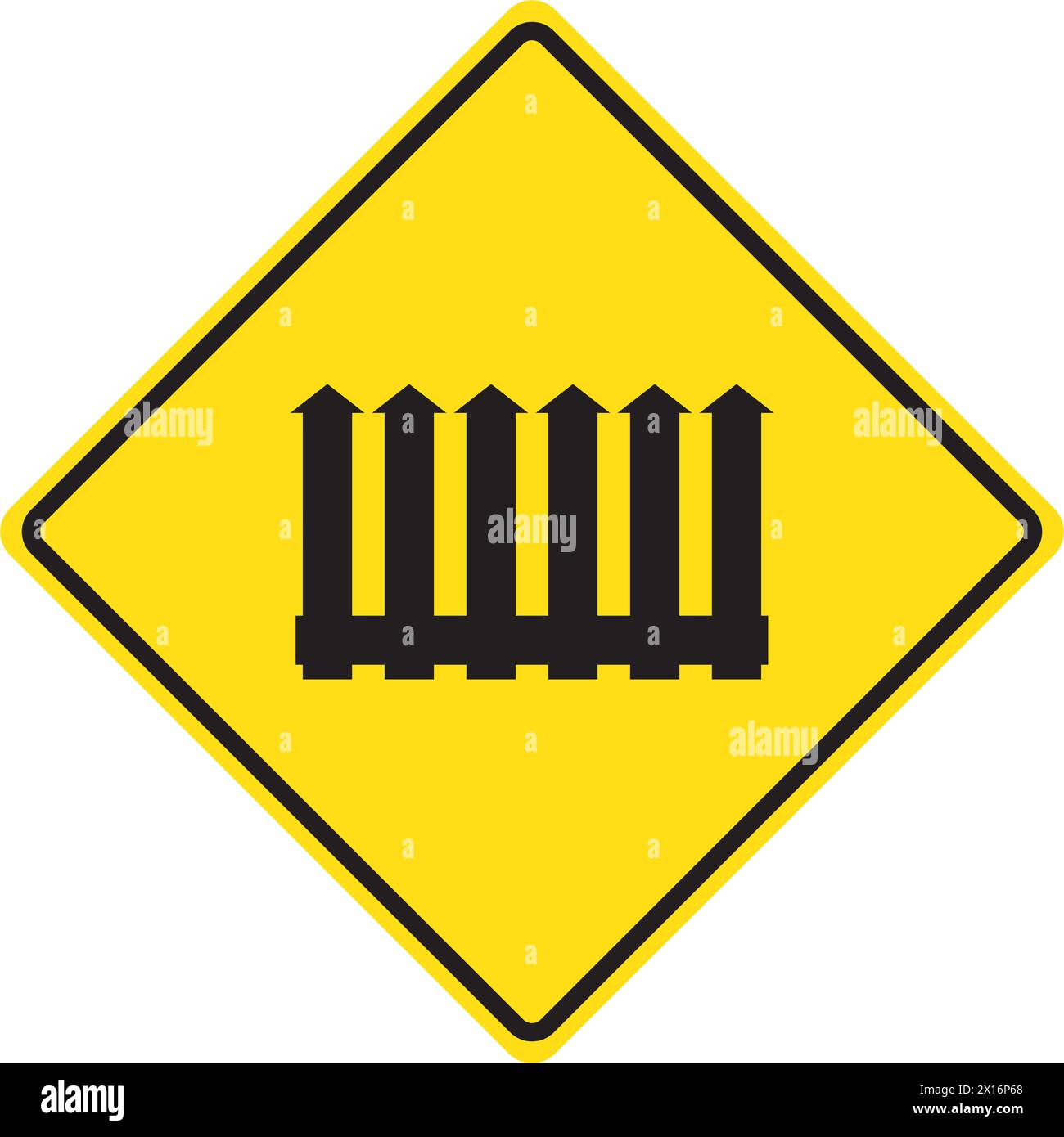 Traffic symbols and road safety signs vector simple design Stock Vector ...