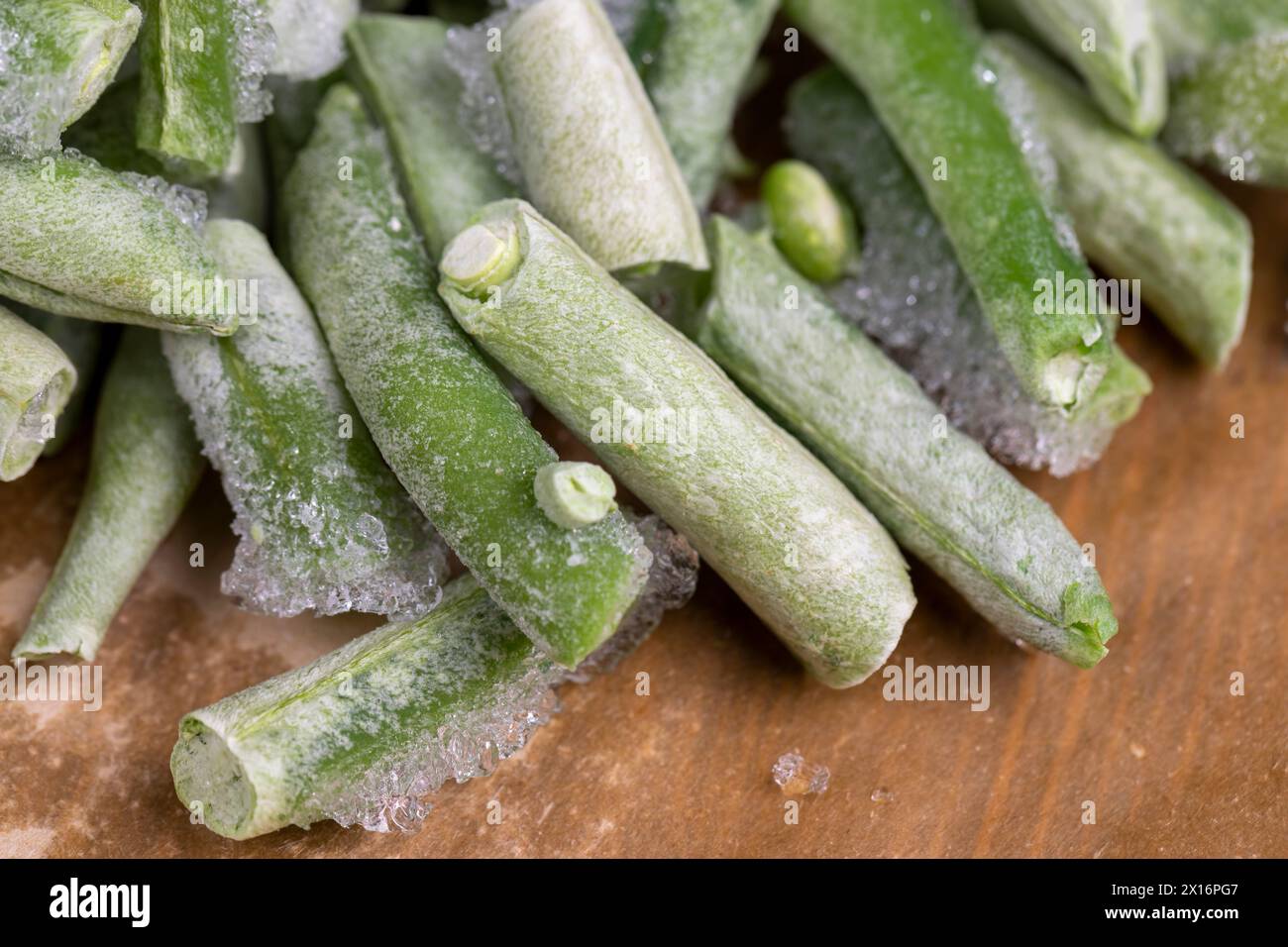 frozen green beans for storage, sliced and quick-frozen green beans ...