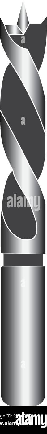 Drill bit icon vector illustration simple design Stock Vector Image ...