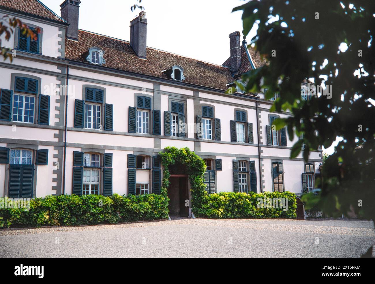 Castle of Coppet, Switzerland Stock Photo - Alamy