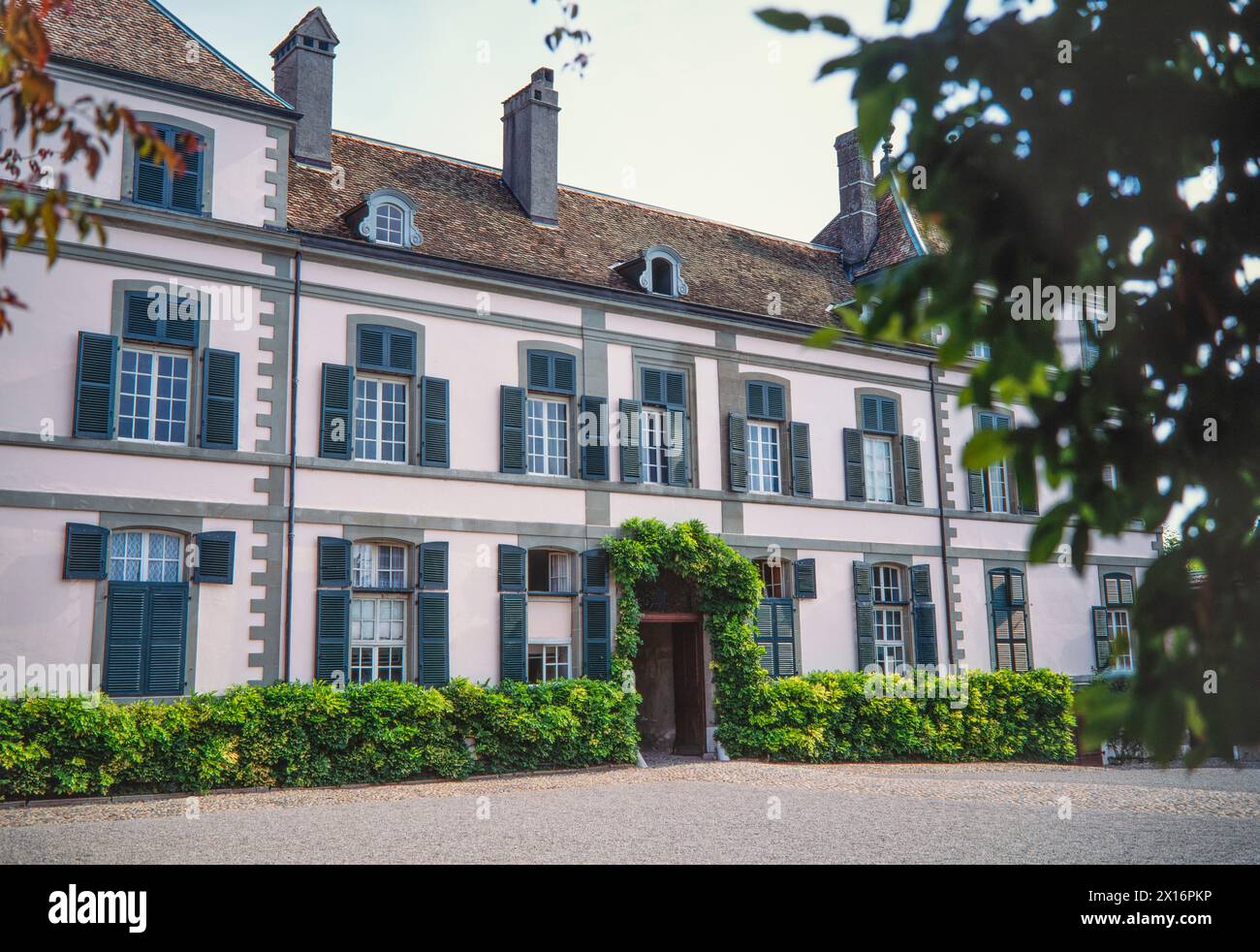 Castle of Coppet, Switzerland Stock Photo - Alamy