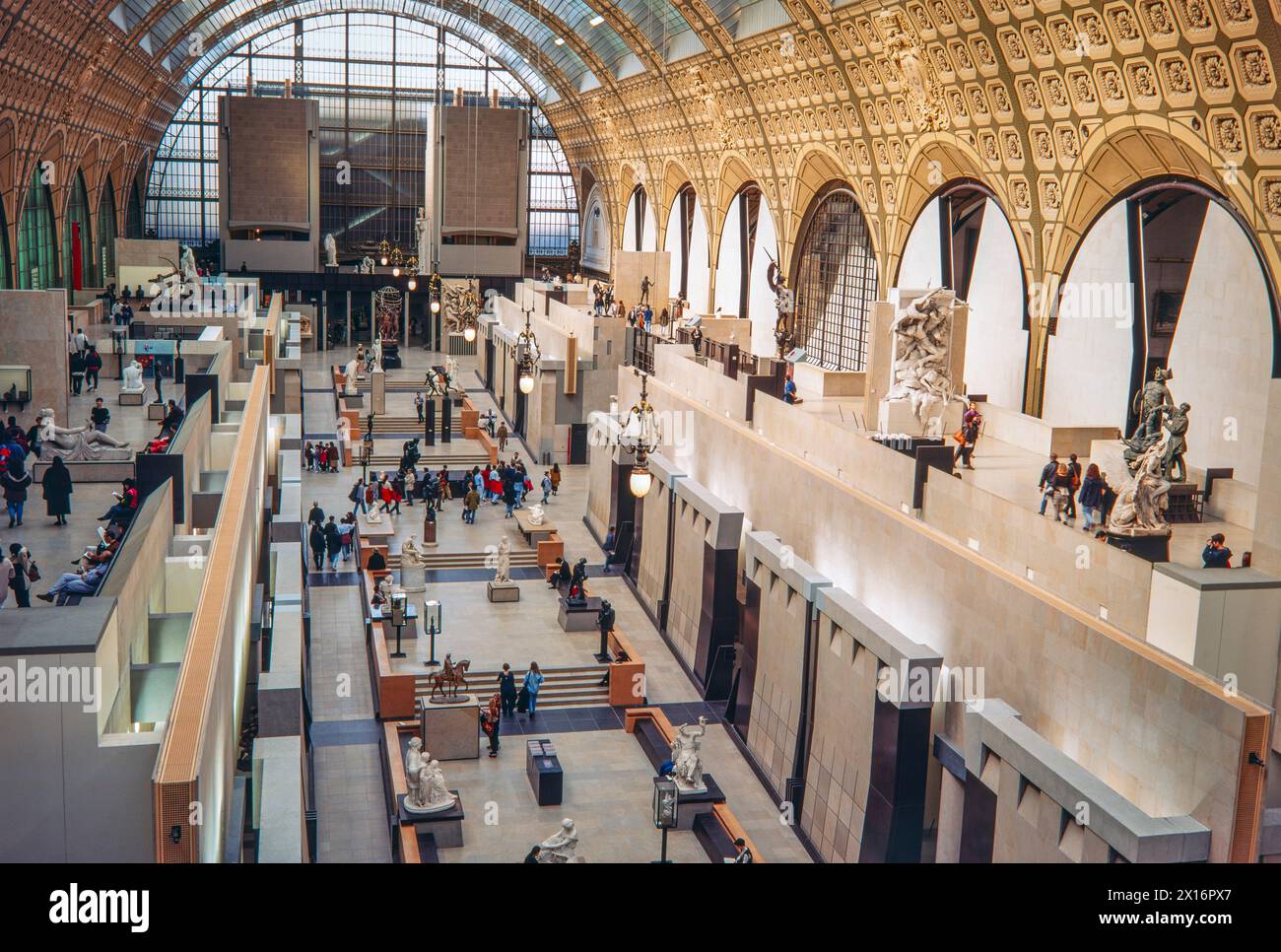 Orsay Museum main hall - Paris, France Stock Photo - Alamy