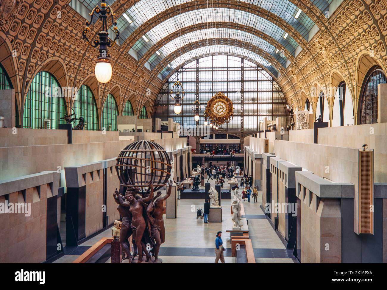Clock in museum orsay hi-res stock photography and images - Alamy