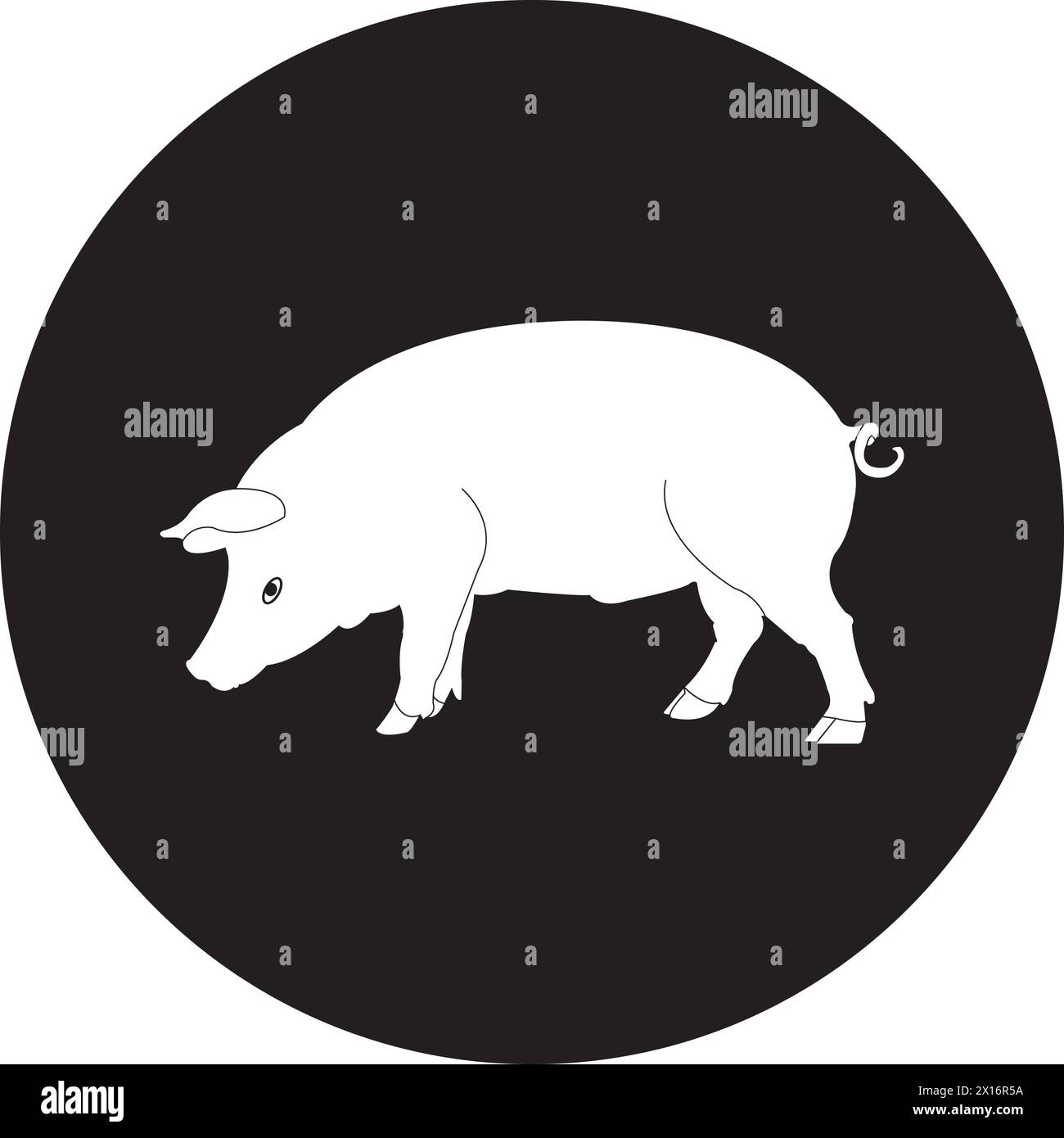 Pig icon vector illustration design Stock Vector Image & Art - Alamy