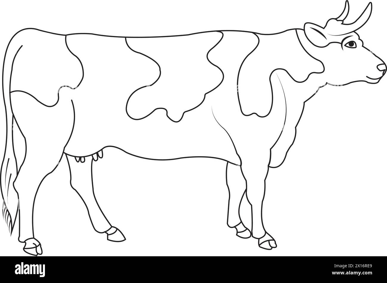 Cow icon vector illustration simple design Stock Vector Image & Art - Alamy