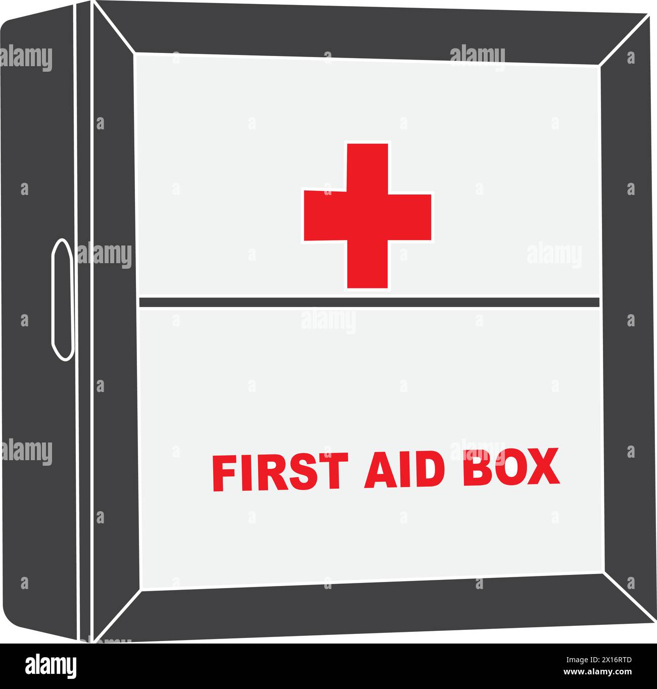 Medicine storage box vector illustration simple design Stock Vector ...