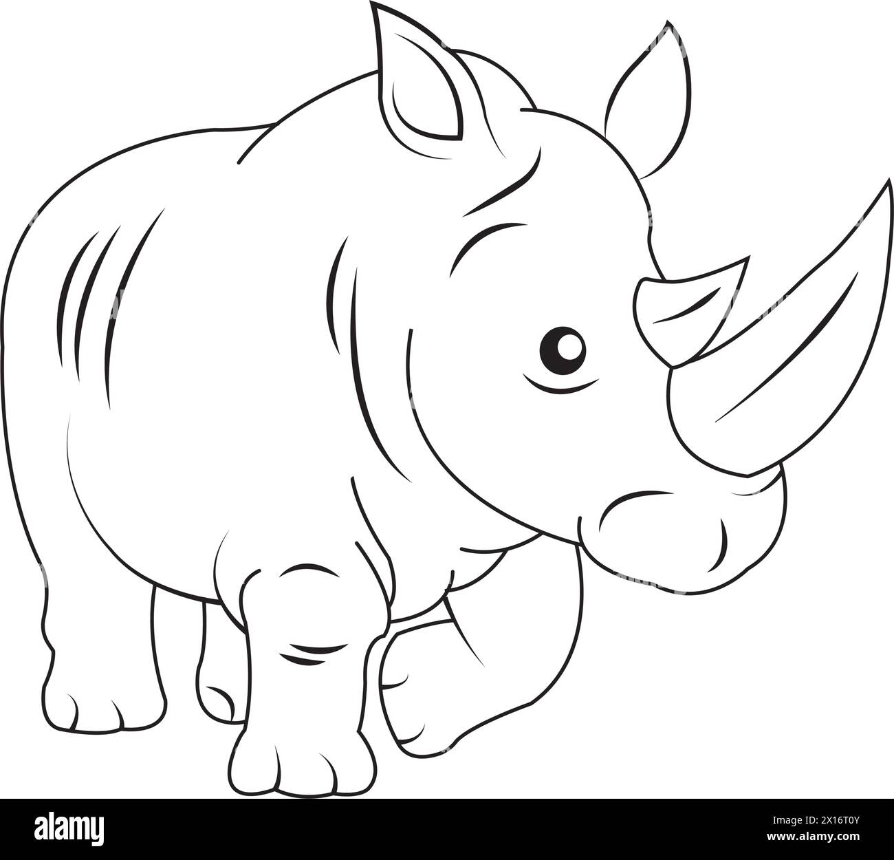 Rhino icon vector illustration symbol design Stock Vector Image & Art ...