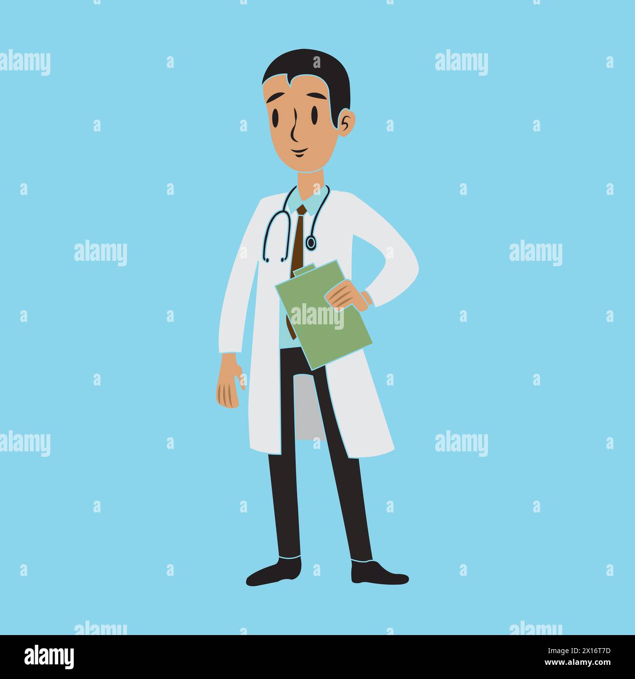 Doctor human icon animation Stock Vector Images - Alamy