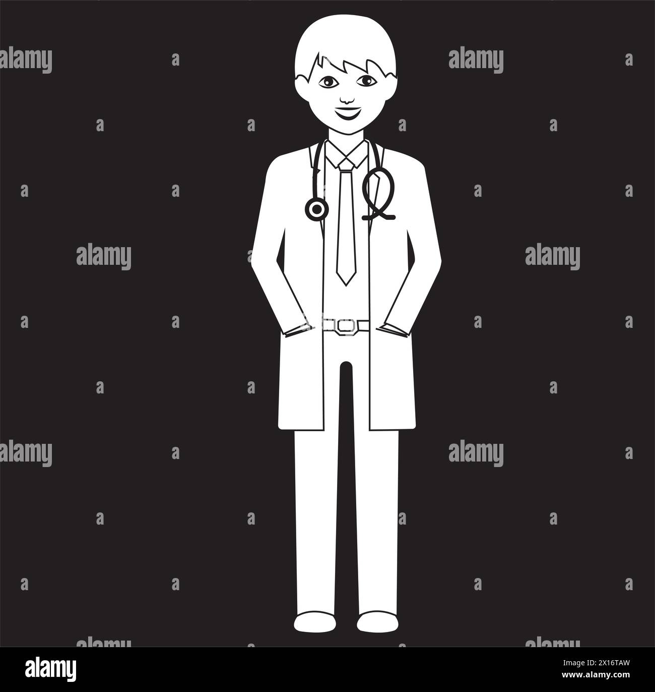 Health worker doctor icon vector illustration symbol design Stock ...