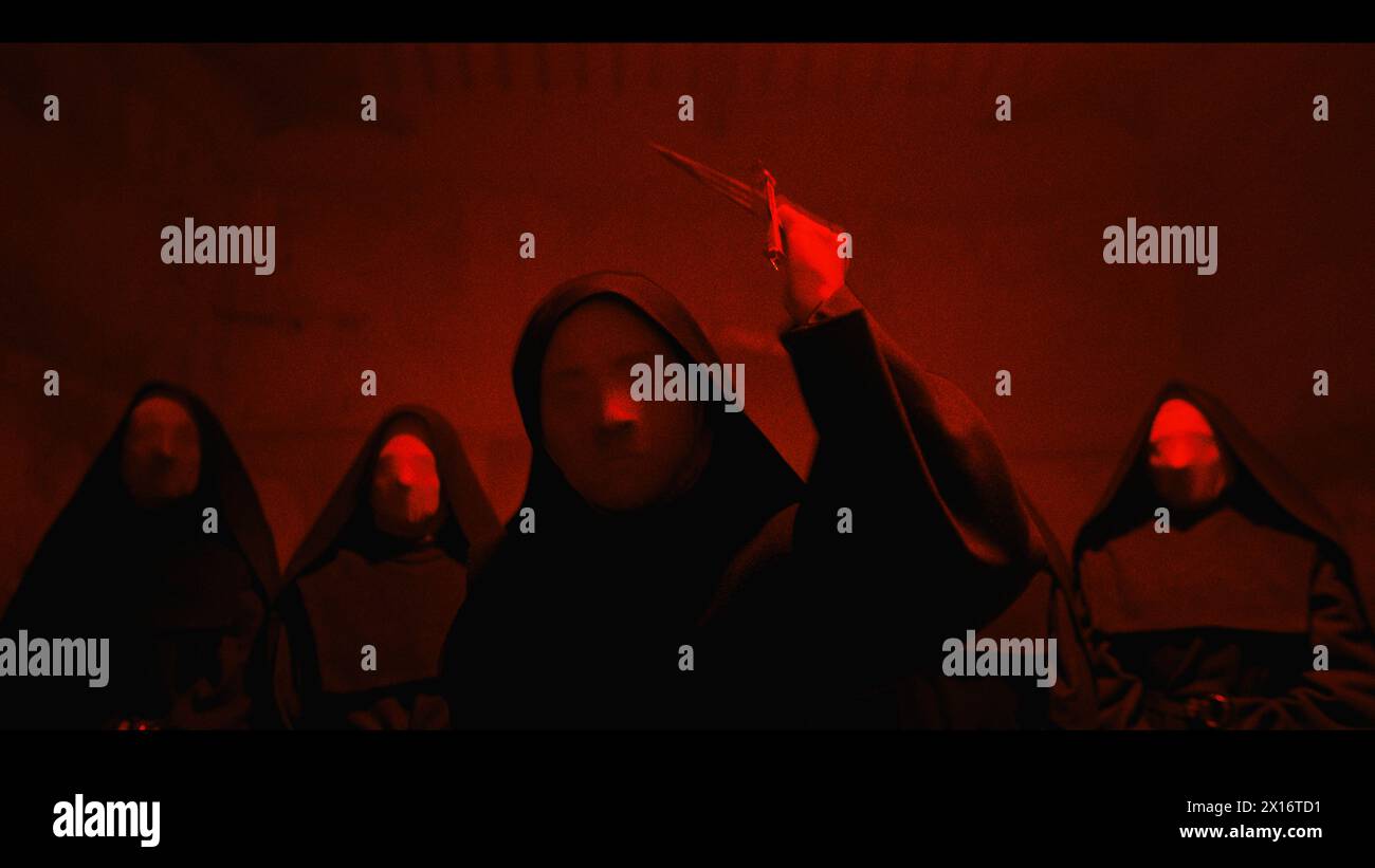 Scene Still, "Immaculate" (2024). Photo credit: Neon Stock Photo - Alamy