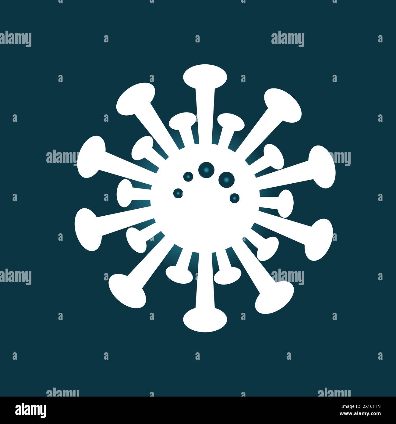 Bacteria, microbes, virus icon vector a symbol template Stock Vector ...