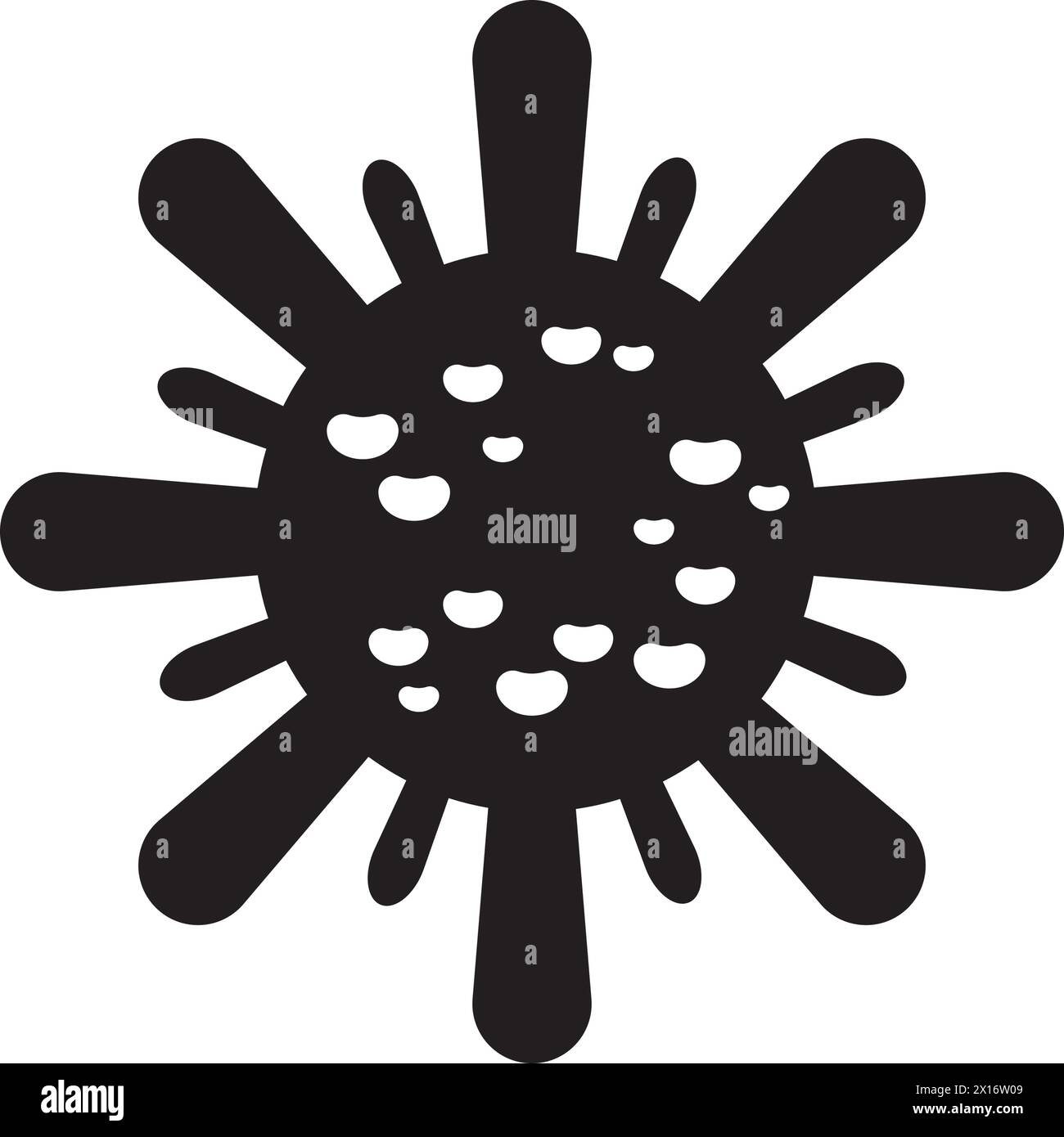 Bacteria, microbes, virus icon vector a symbol template Stock Vector ...